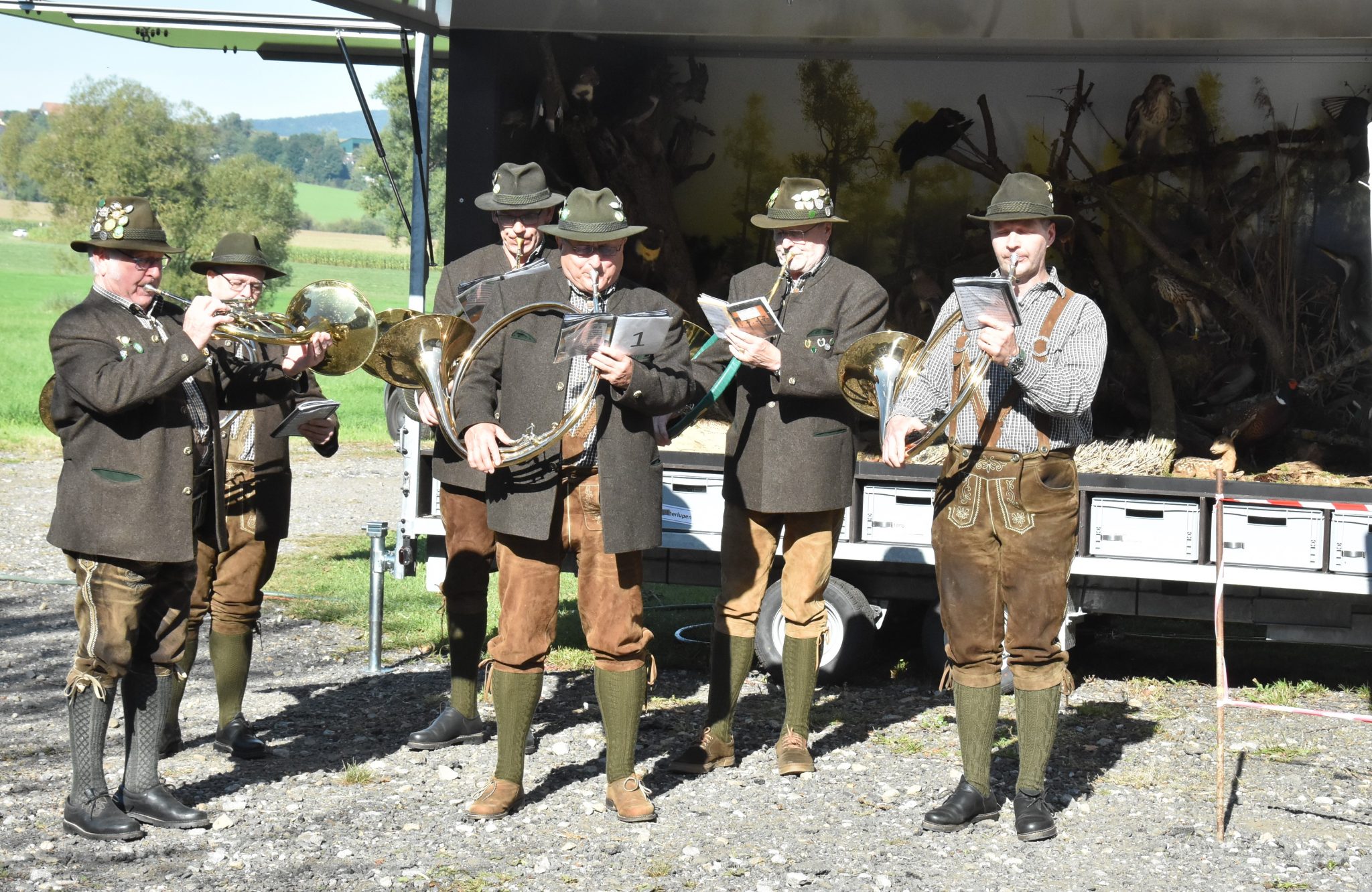 Landkreis-Bläsertreffen der Jäger bereicherte das Sommerfest der ...